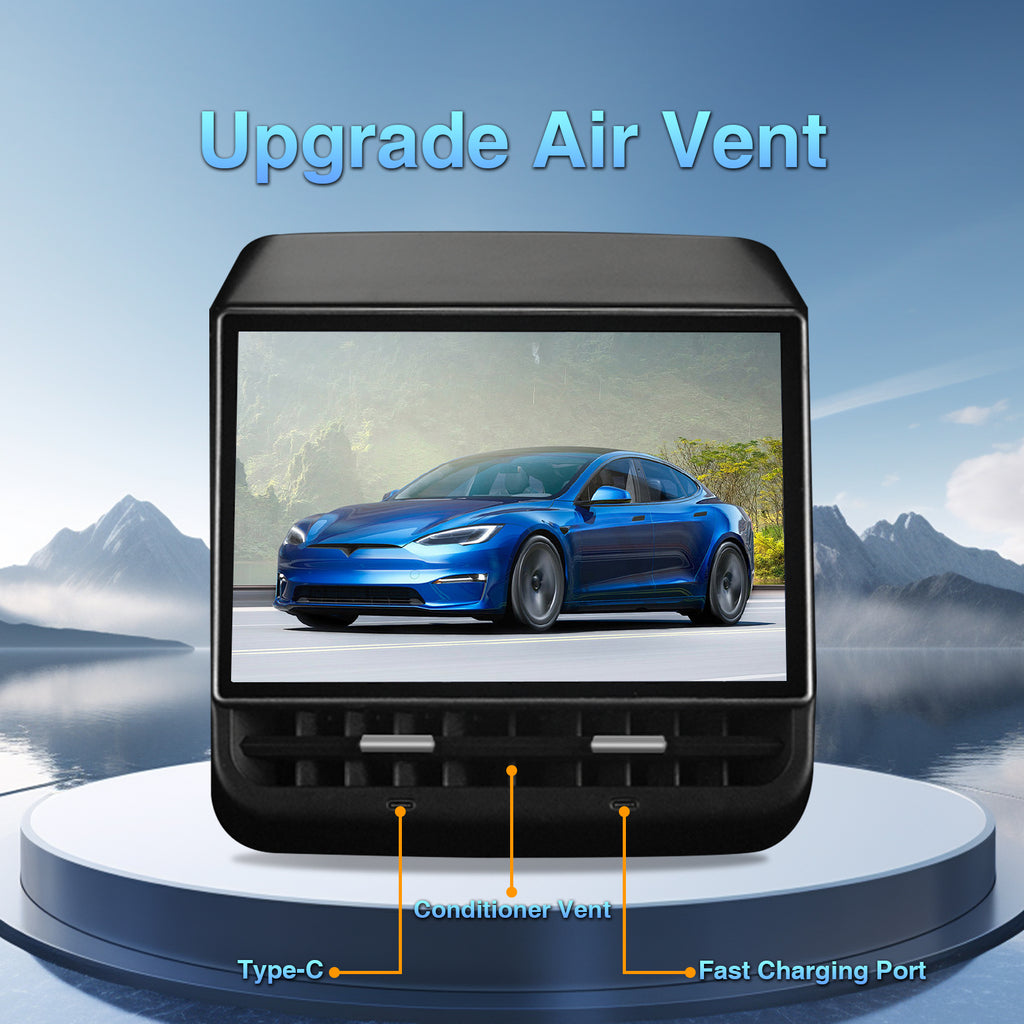 8.66 Inch Rear Display Screen Compatible with Tesla Model 3 19-23&Y19 ...