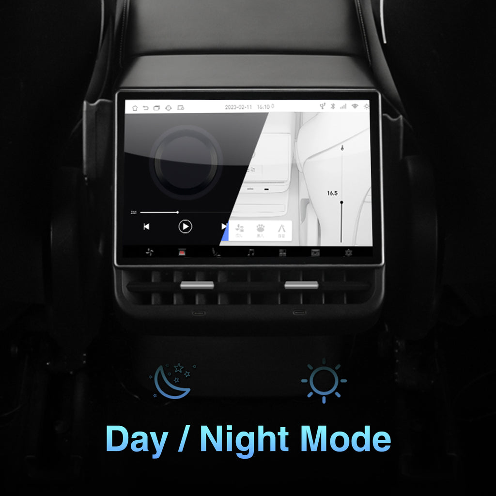 8.66 Inch Rear Display Screen Compatible with Tesla Model 3 19-23&Y19 ...